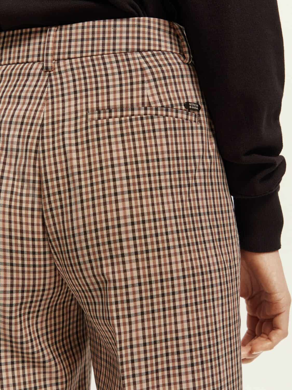 Scotch & Soda 172064 : Edie high-rise wide leg trousers | Junction Malta